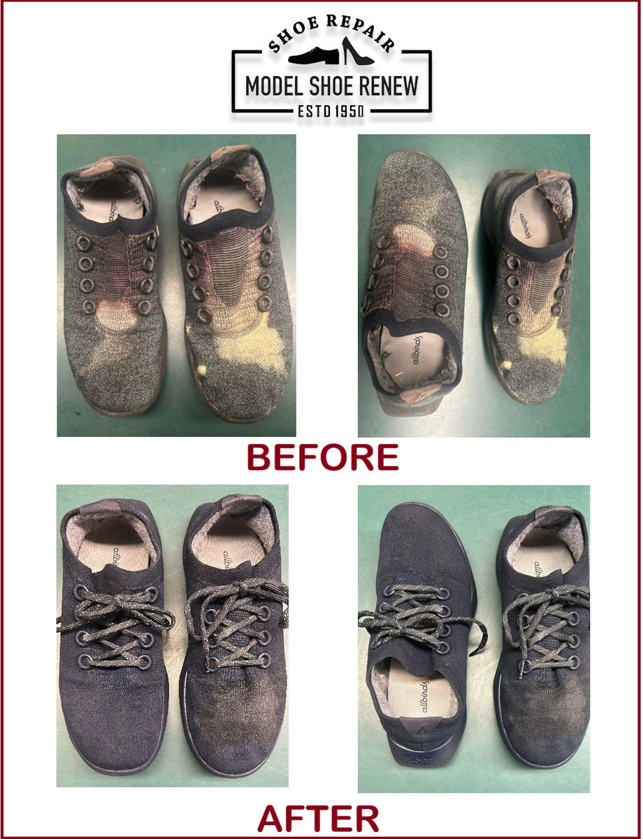 Fabric Shoe Restoration – Model Shoe Renew