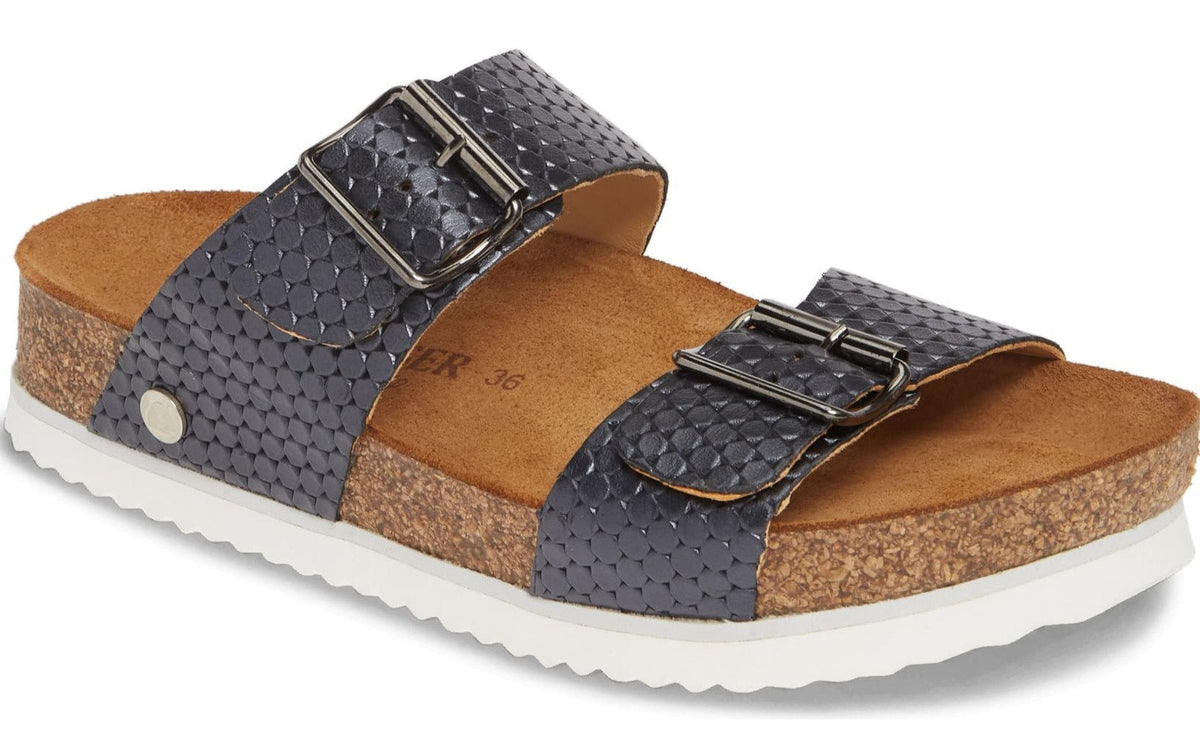 Haflinger Women's Andrea Slide Pearl Sandal – Model Shoe Renew
