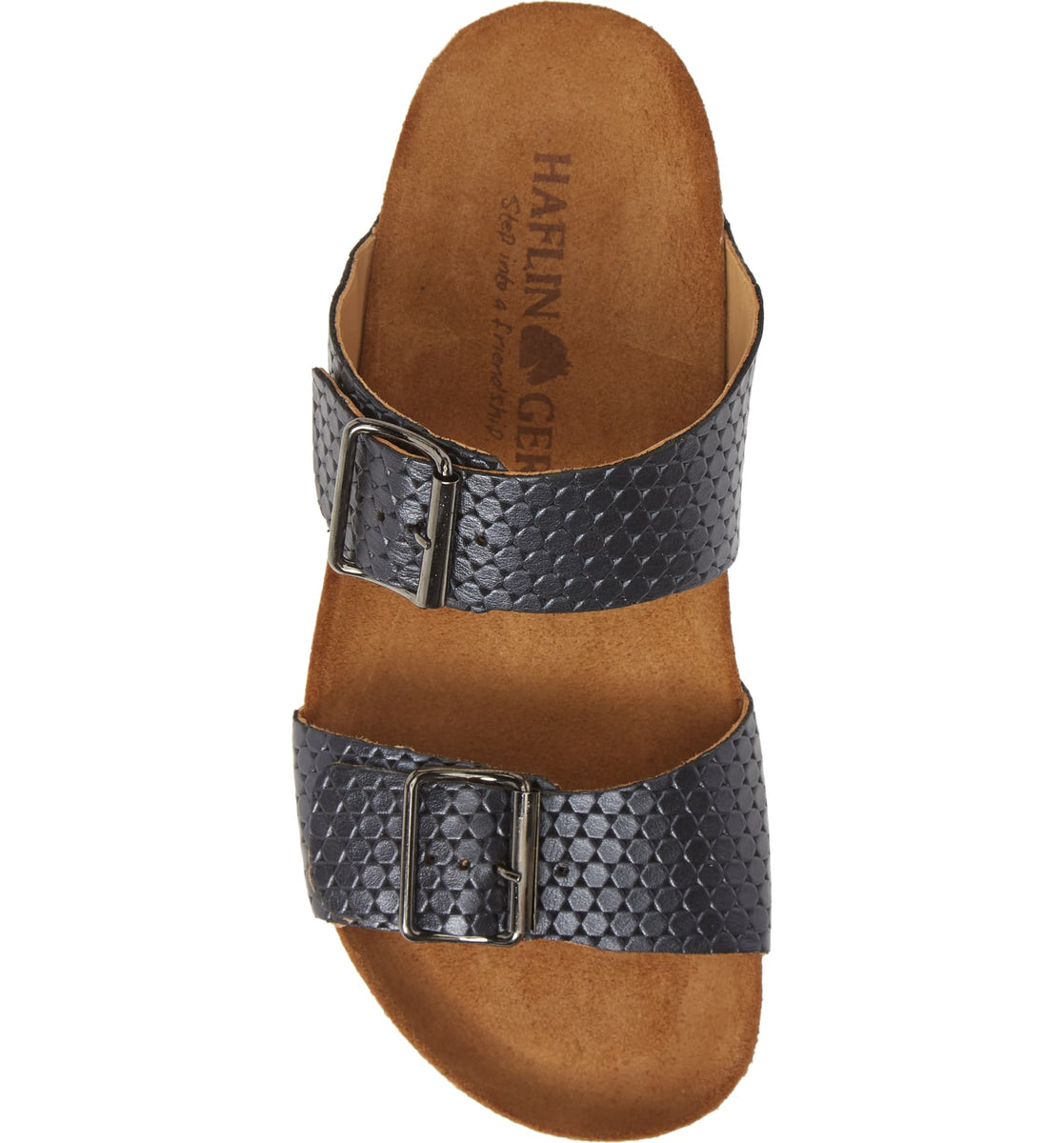 Haflinger Women's Andrea Slide Pearl Sandal – Model Shoe Renew