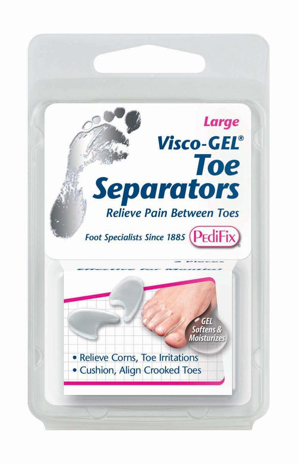Pedifix Visco-Gel Toe Separators – Model Shoe Renew