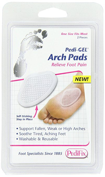 PediFix Pedi-gel Arch Pads, 2-Count – Model Shoe Renew