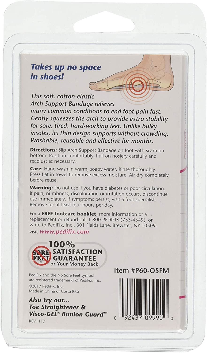 Pedifix Arch Support Bandage – Model Shoe Renew