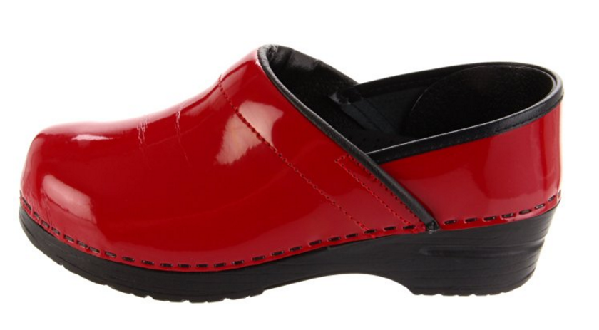 Women's Professional Wide Patent Clog – Model Shoe Renew
