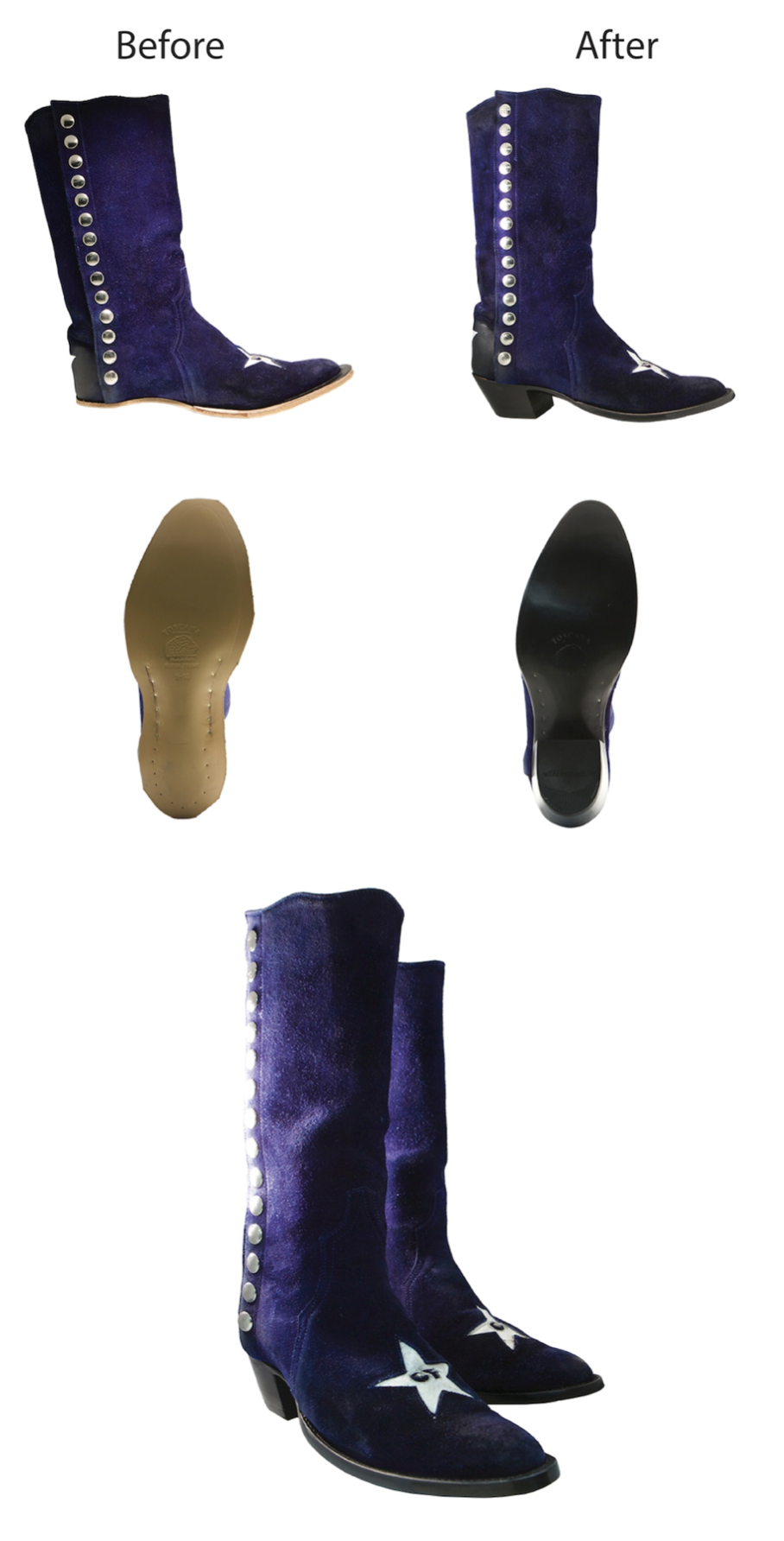 The Vintage Cowboy Boot Repair – Model Shoe Renew