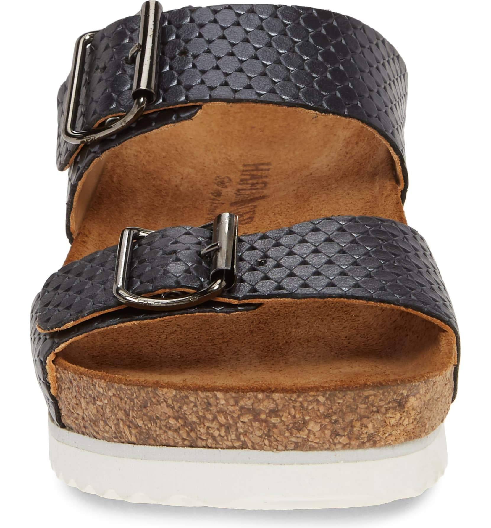 Haflinger Women's Andrea Slide Pearl Sandal – Model Shoe Renew
