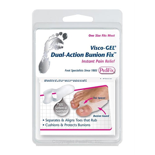 Pedifix Complete Medical Visco-Gel Dual-Action Bunion Fix – Model Shoe ...